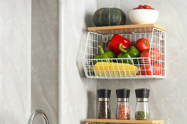 Wall-Mounted Baskets for Stylish and Efficient Storage - Mefirt